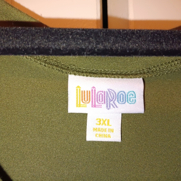 LuLaRoe | Dresses | 3x Olive Dress | Poshmark
